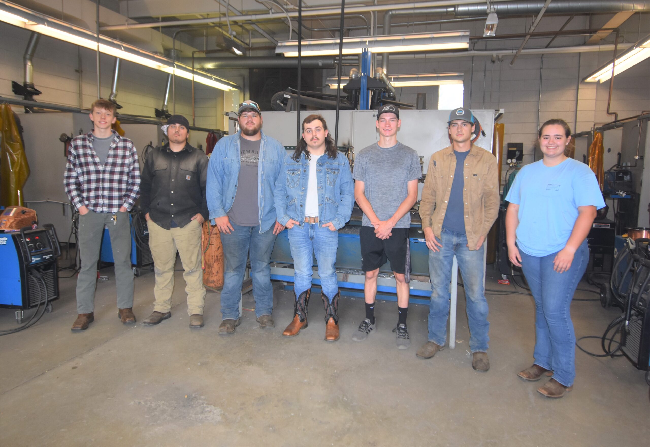 Welding students earn certifications - Rockingham Community College