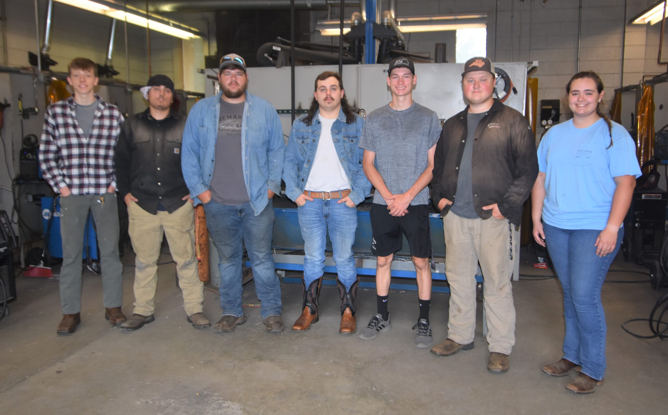 Welding students earn certifications - Rockingham Community College