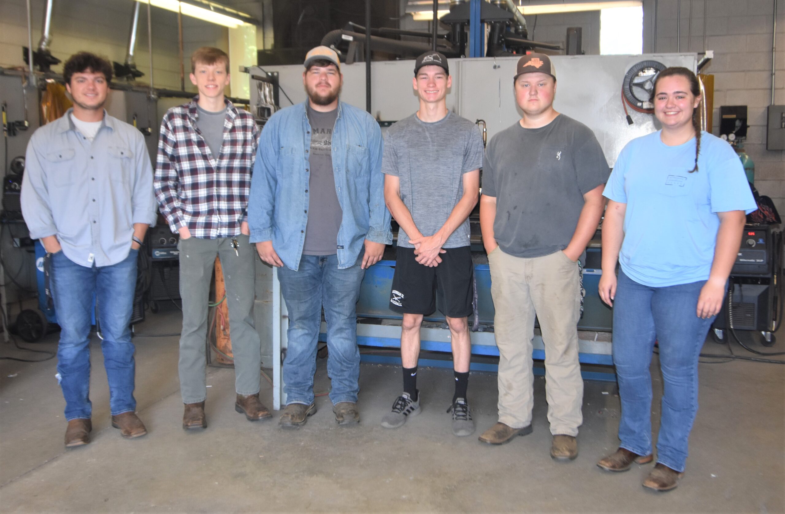 Welding students earn certifications - Rockingham Community College