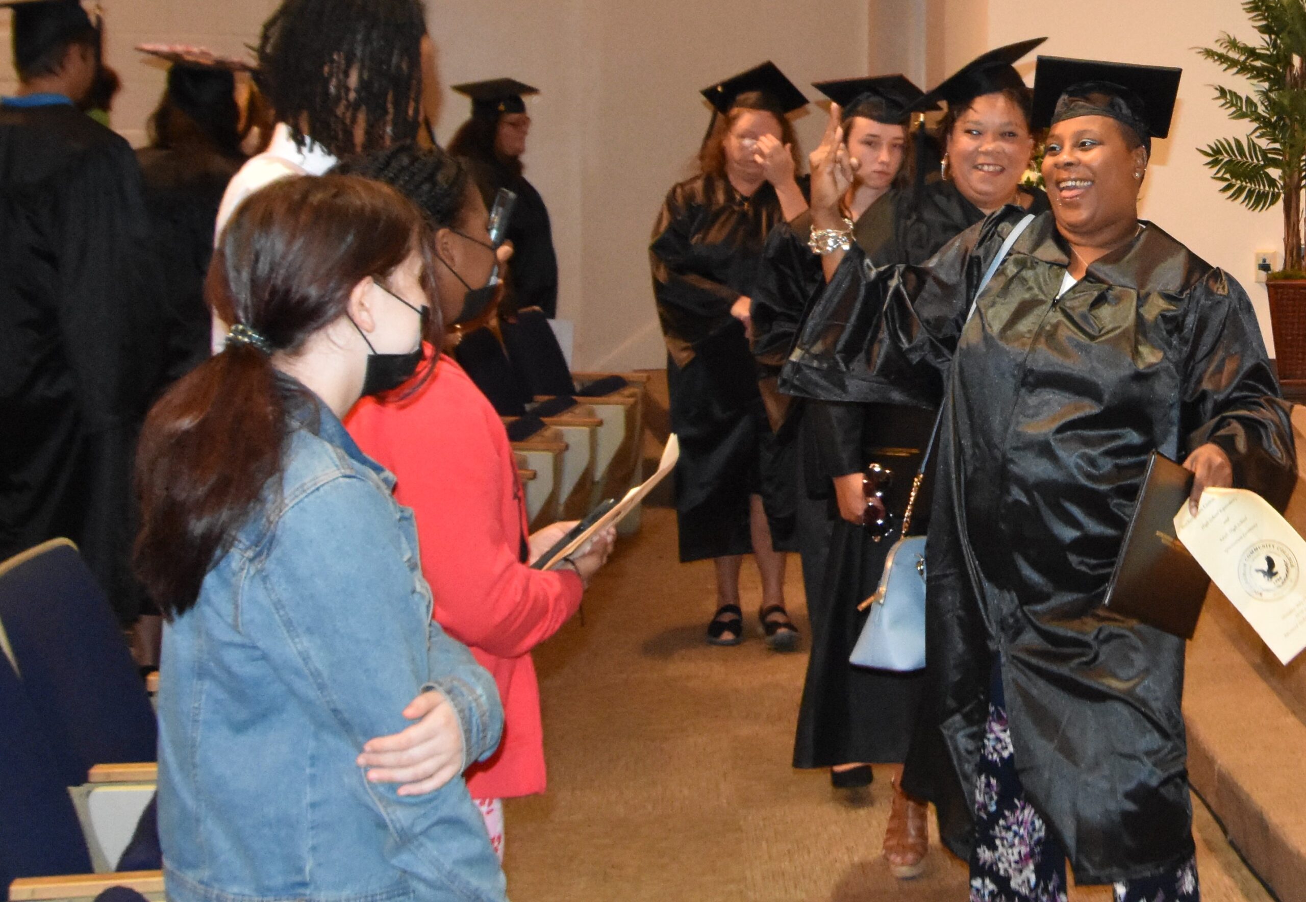 30 earn high school diplomas - Rockingham Community College