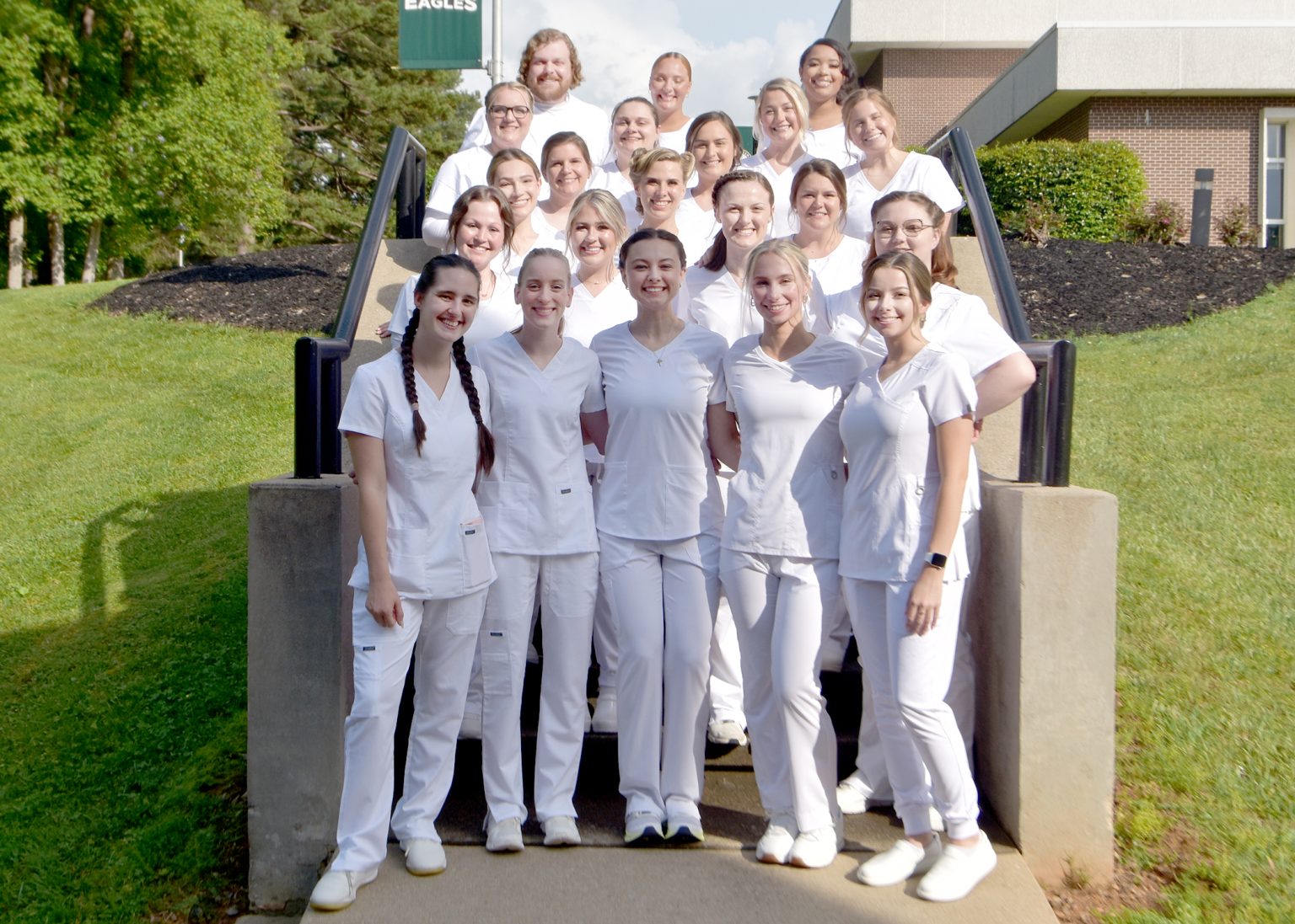 Health Sciences grads pinned - Rockingham Community College