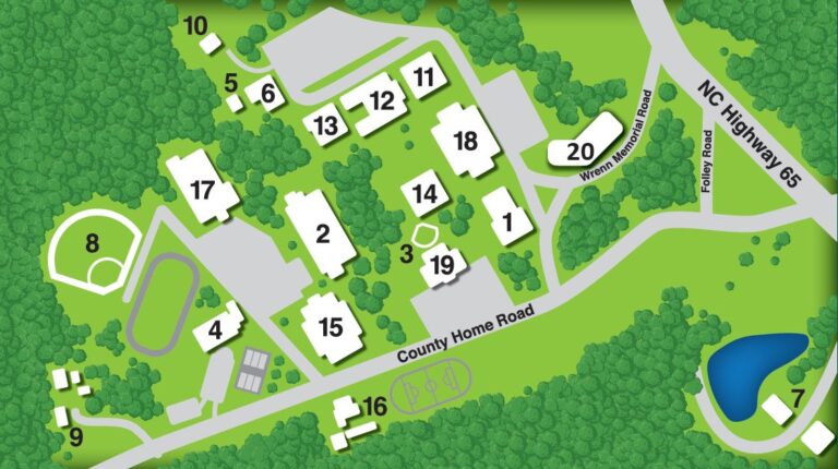 Campus Map - Rockingham Community College