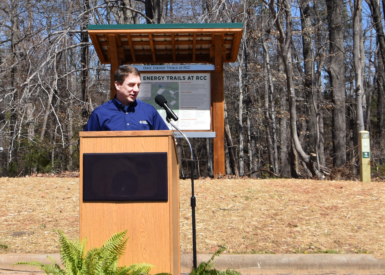 RCC, Duke Energy reestablish campus trails - Rockingham Community College