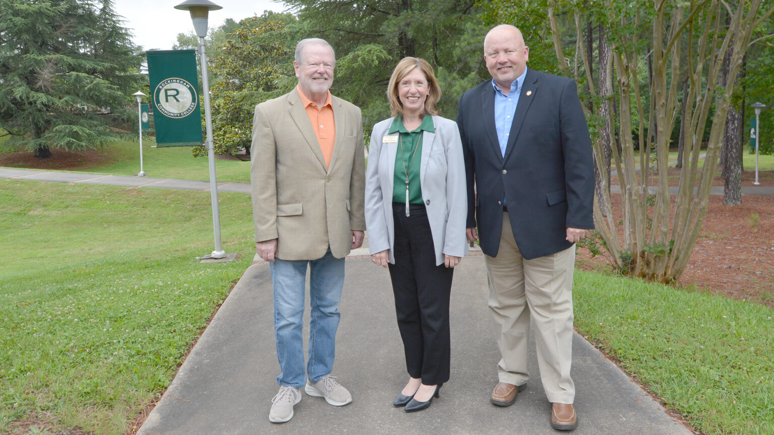 Sen. Berger, Rep. Pyrtle visit campus - Rockingham Community College